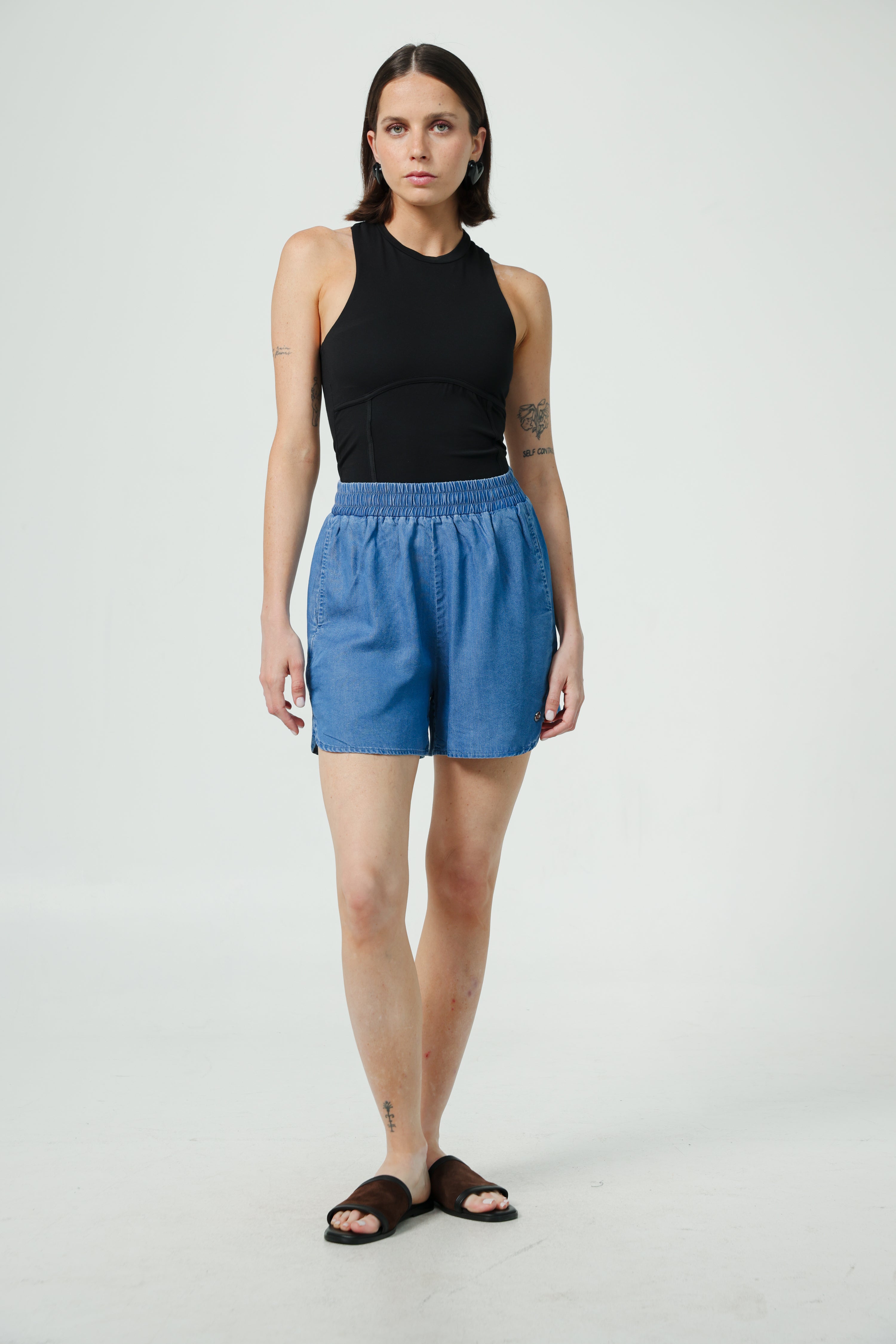 Buni's Blue Denim Shorts – SEESTARZ