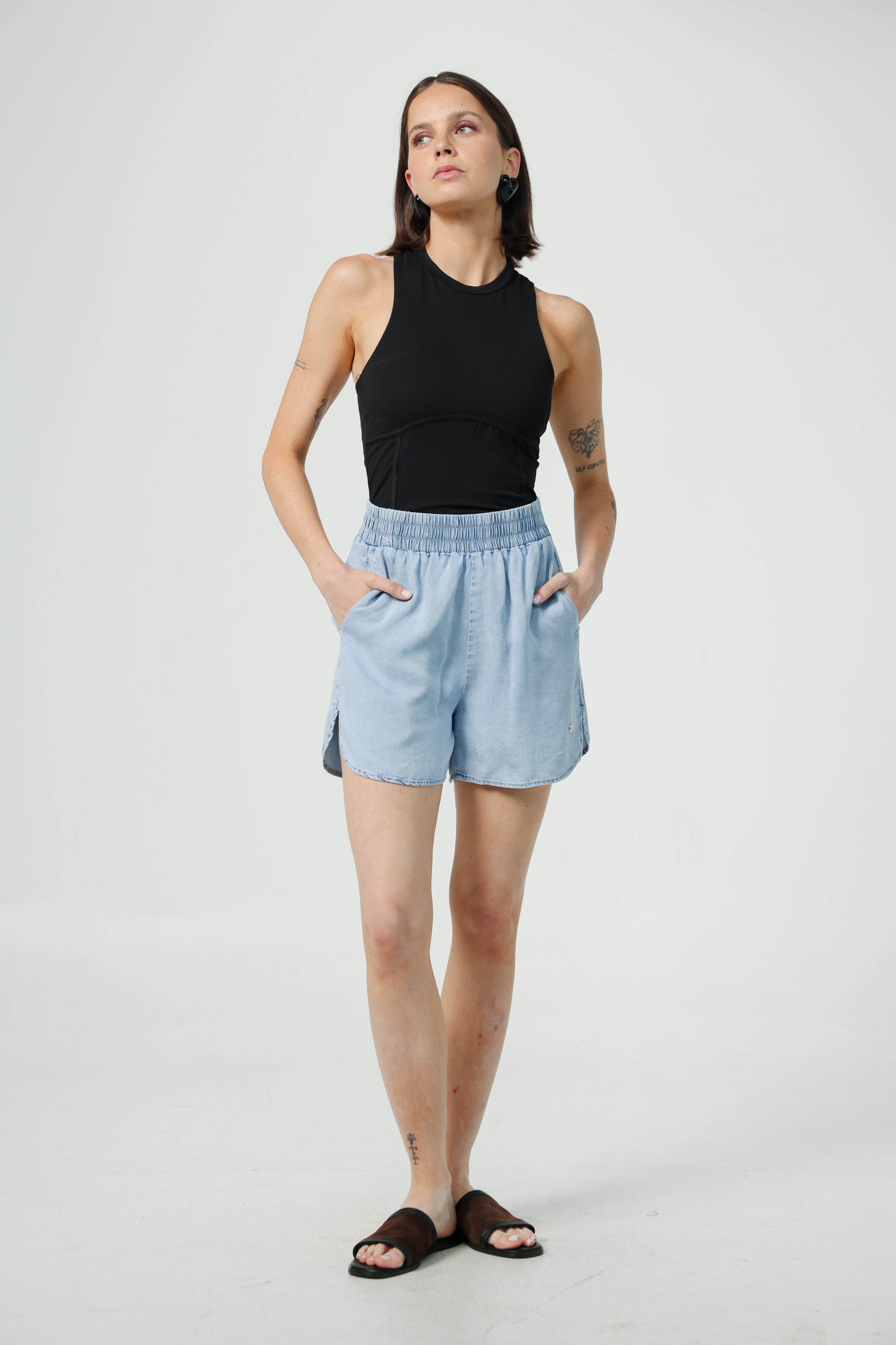 Buni's Light Blue Denim Shorts – SEESTARZ