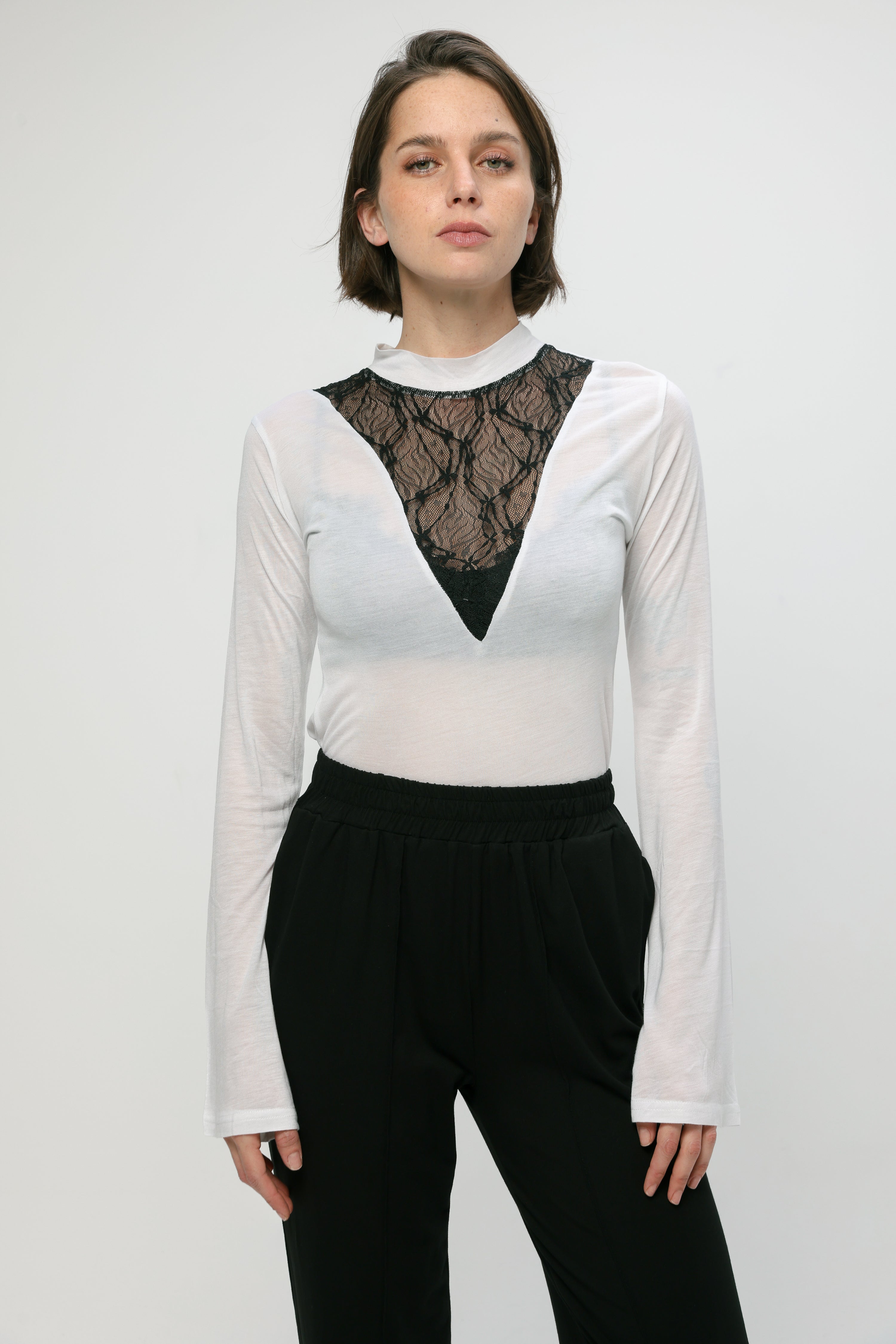 Libat White Mix Shirt – SEESTARZ